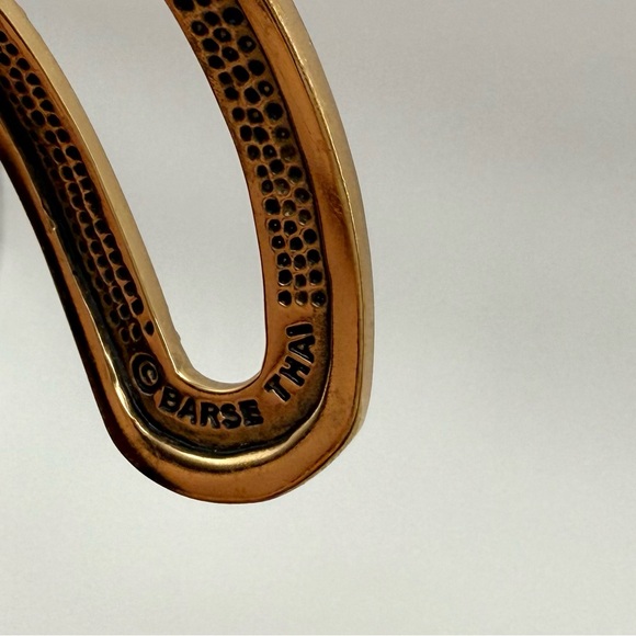 Studio Barse | Jewelry | Studio Barse Tan Natural Stone Golden Bronze ...